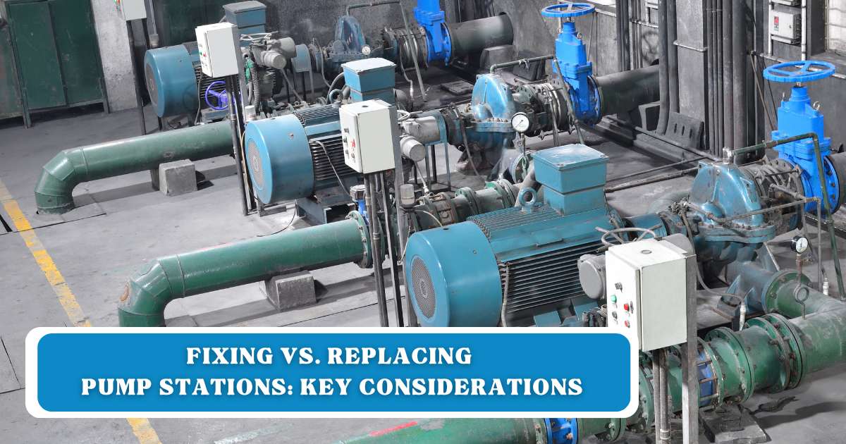 Fixing vs. Replacing Pump Stations: Key Considerations - South Florida Lift Stations Inc.